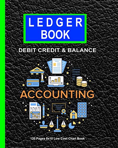 Accounting Ledger Book: Simple Accounting Ledger for Basic Bookkeeping ...