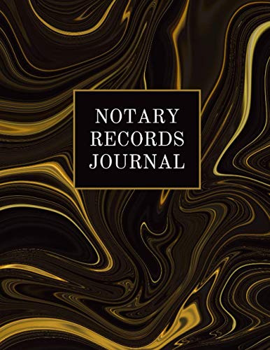 Notary Records Journal: Notary Log Book | Notarial Acts Journal ...