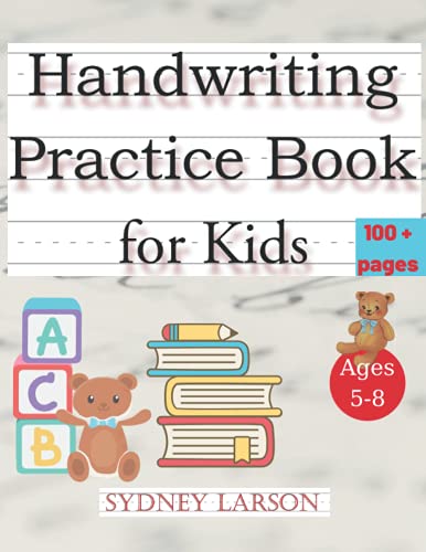 Handwriting Practice Book for Kids: Amazing book For children between 5 ...