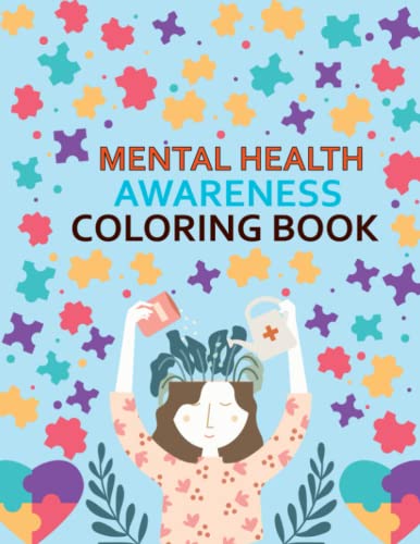 Mental Health Awareness Coloring Book: Mental Health Awareness Coloring ...