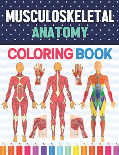 Musculoskeletal Anatomy Coloring Book: Muscular & Skeletal System ...