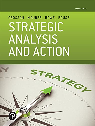 Strategic Analysis and Action by Mary M. Crossan | Goodreads