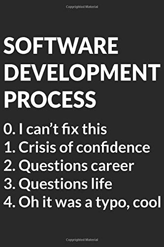 Software development process i can't fix this, Crisis of confidence, Questions career, Questions ...
