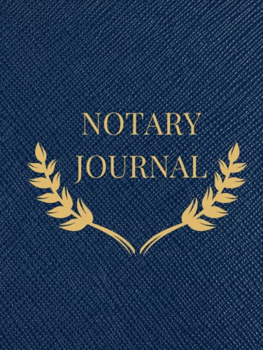 Notary Journal: Journal of Notary Records - Log Book Keeping Notarial ...