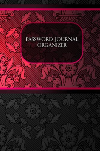 password journal organizer: Great for storing information for websites ...