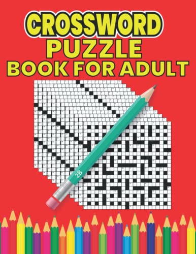 CROSSWORD PUZZLE BOOKS FOR ADULTS: CUTE GIFT CROSSWORD PUZZLE BOOK ...