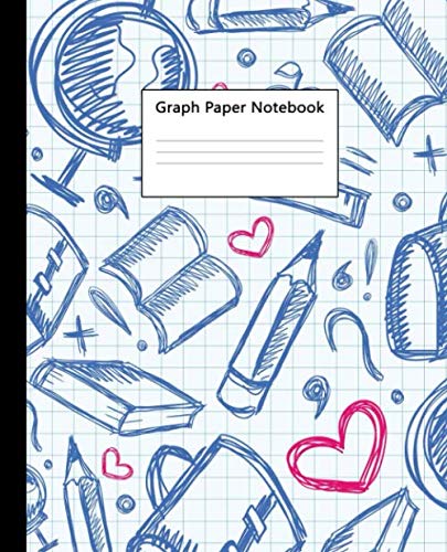 Graph Paper Notebook: Quad Ruled 5x5 inch (.20") Journal & Composition ...