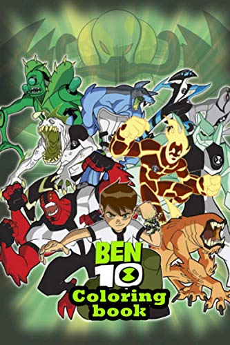 ben 10 coloring book: Coloring Book for Kids and Adults by Ben 10 ...