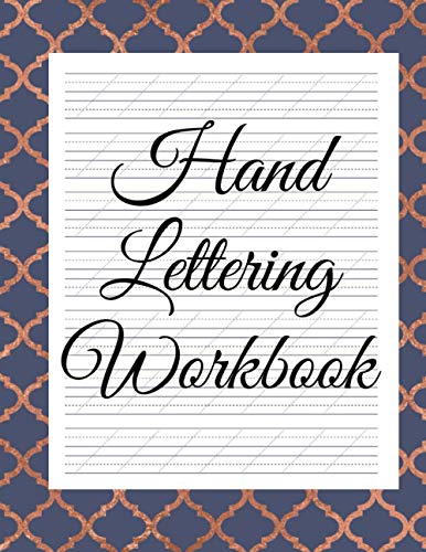 hand lettering workbook: Lettering and Modern Calligraphy Guide ...