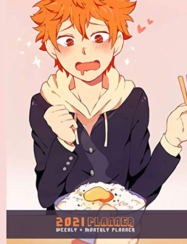 2021 Planner: Hinata Shoyo Ramen Haikyuu Japanese Manga Character Fan ...