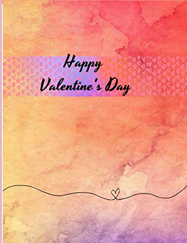 Notebook: Cute Valentines Day Notebook/Journal For Girls, Teens, and ...