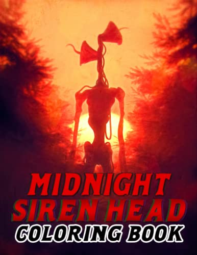 Sịren Head Coloring Book: Creepy Comic Character Coloring Pages ...