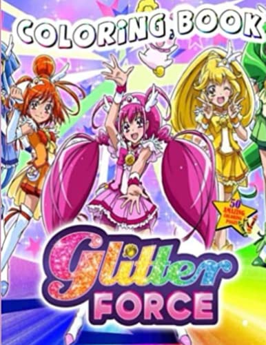 Glitter Forcé Coloring Book: Nice Gifts For Kids To Relax And Relieve ...