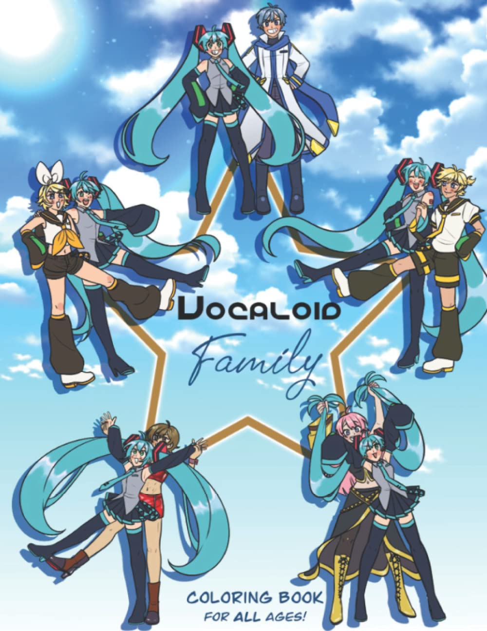 Vocaloid Chibi Coloring Pages