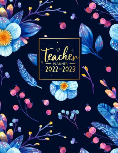 Academic Planner 2022-2023: Weekly and Monthly Agenda For Class ...