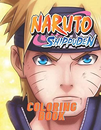 Naruto shippuden coloring book: For kids ages 4-12 by John Marchal ...