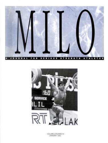 MILO: A Journal for Serious Strength Athletes, Vol. 2, No. 4 by ...