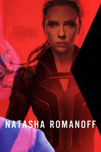 Natasha Romanoff Notebook: 110 Wide Lined Pages - 6" x 9" - Planner ...