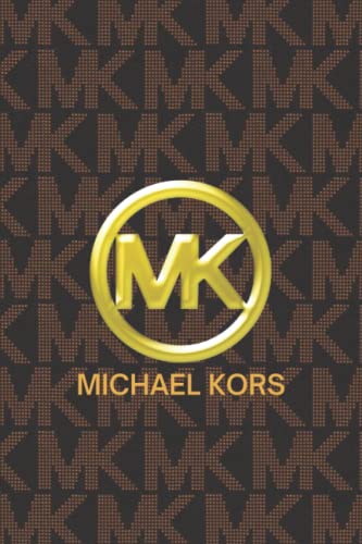 Michael Kors Notebook: Golden Glow - 6 x 9 inches 120 Pages Ruled Paper ...