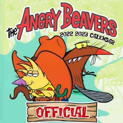The Angry Beavers Calendar 2022: OFFICIAL Cartoon calendar 2022 -The ...
