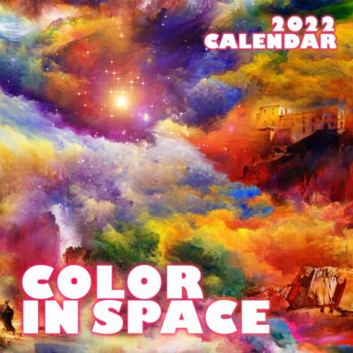 Color In Space Astrology Calendar 2022: Great Gift For Who Loves Color ...