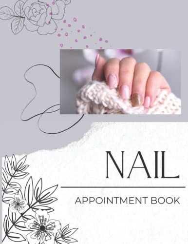 Nail Salon Appointment Book: Client Appointment Book for Nail Salons or ...