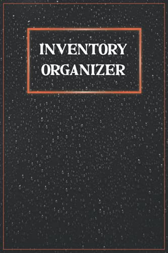 Inventory Organizer: Inventory Ledger Sheets for Tracking Stock ...