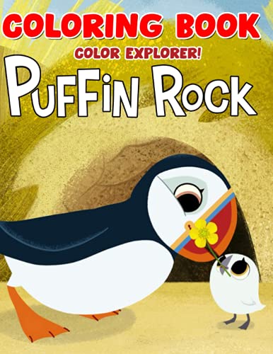 Color Explorer! - Puffin Rock Coloring Book: Vivid Illustrations ...