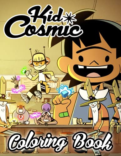 Kid Cosmic Coloring Book: A Book Is Suitable For To Color And Have Fun ...