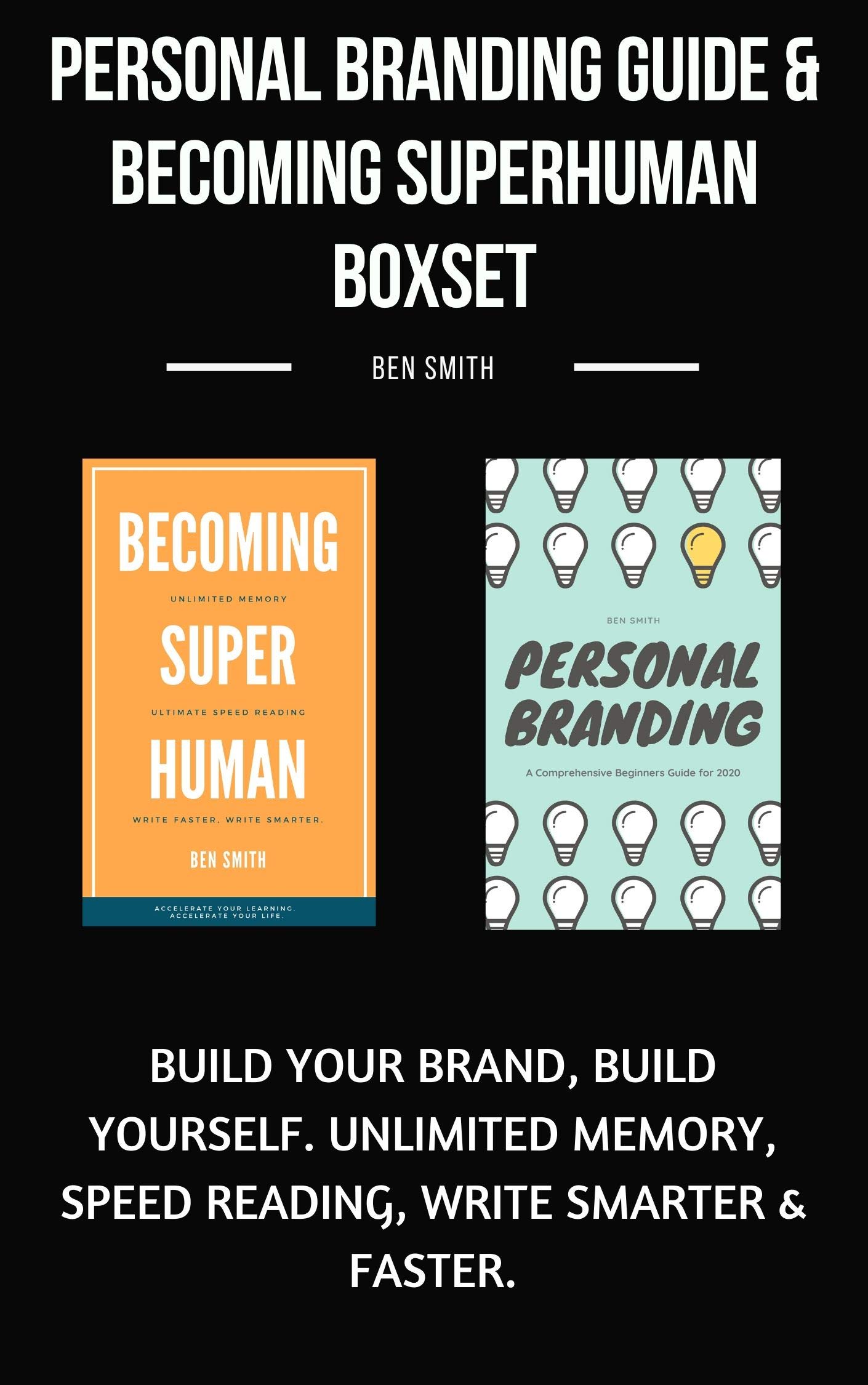 Personal Branding Guide & Becoming Superhuman Boxset: Build Your Brand ...