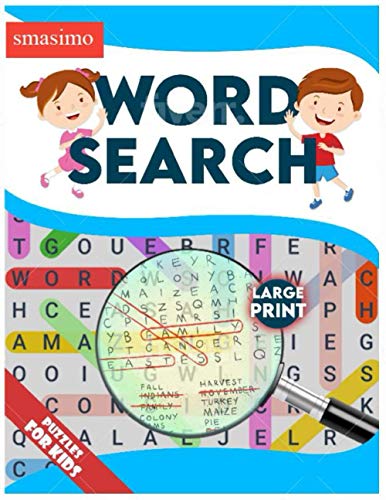 Word Search Puzzle Book for kids: 101 Fun Word Search Puzzles for ...