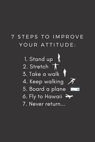 7 Steps to Improve Your Attitude: Lined Notebook by Polestar Publishing ...