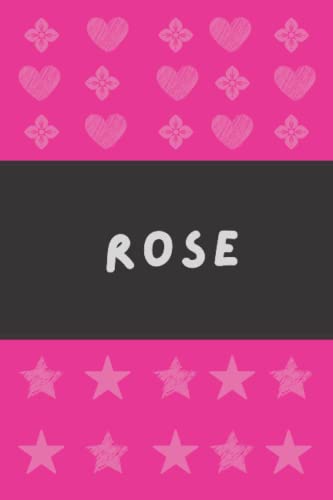 rose: Personalized Notebook With Name For rose , Birthday Gift For ...