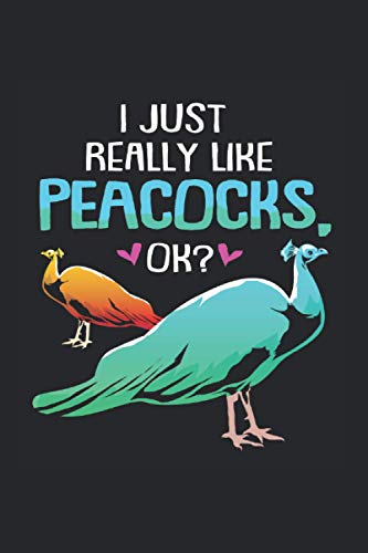I Just Really Like Peacocks Ok Kalender 2021: Pfau Terminplaner 2021 ...