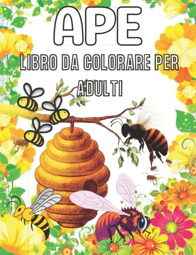 Ape Libro da colorare per adulti: Incantevoli scene di foresta con ...