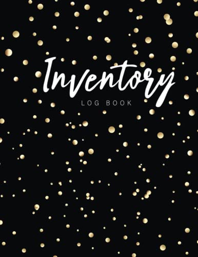 Inventory Log Book: Simple Inventory Ledger Organizer Book for Small ...