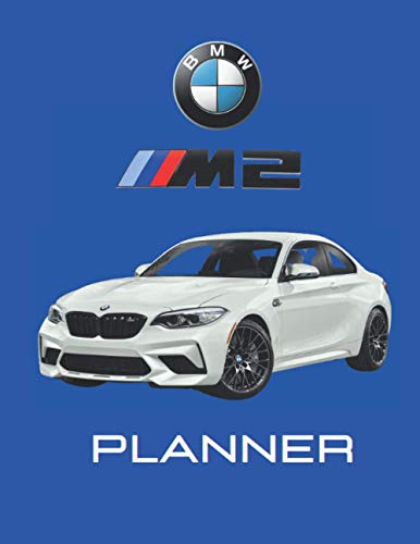 BMW M2 Planner 2021: Supercars planner, Time Management, Weekly and ...