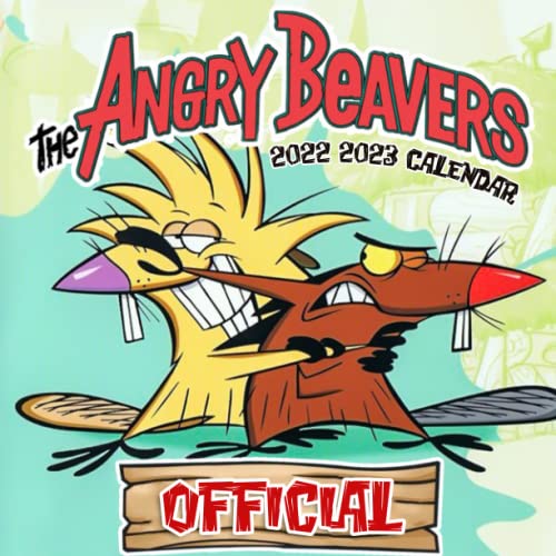 The Angry Beavers Calendar 2022: OFFICIAL Cartoon calendar 2022 -The ...