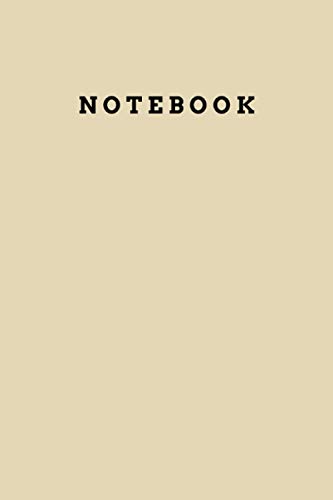 Notebook: cream notebook paper- Notebook Journals for Students ...