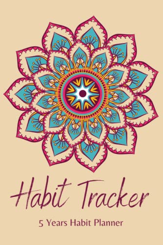Habit Tracker: Habit Tracker Planner | 5 years Habit Planner | Track ...