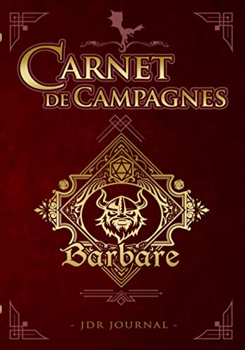 JDR Journal - CARNET DE CAMPAGNES - Barbare: Carnet de Jeux De Rôle ...