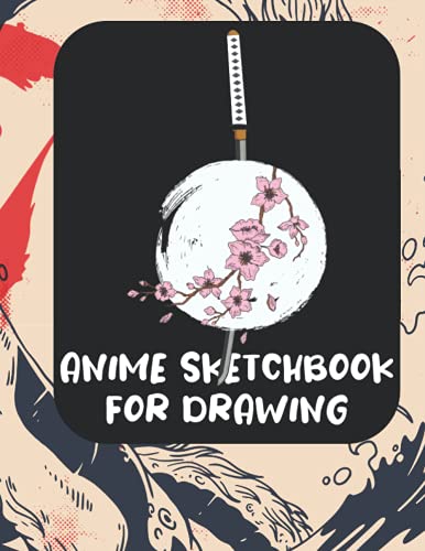 Anime Sketchbook For Drawing: 8.5 x 11 | 120 Pages | Cream Paper ...