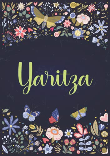 Yaritza: Notebook A5 | Personalized name Yaritza | Birthday gift for ...