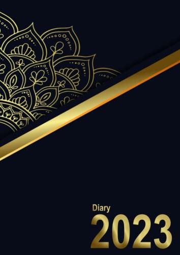 Diary 2023 page per day: a4 Day to page -blue- 365 days , daily planner ...