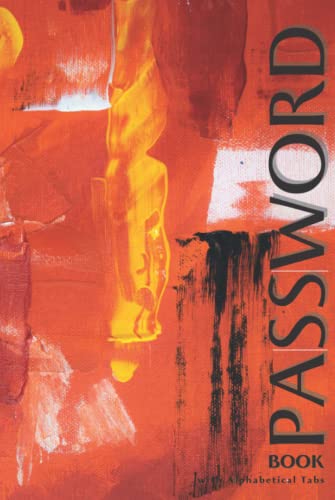 Password Book with Alphabetical Tabs: Personal Internet and Password ...