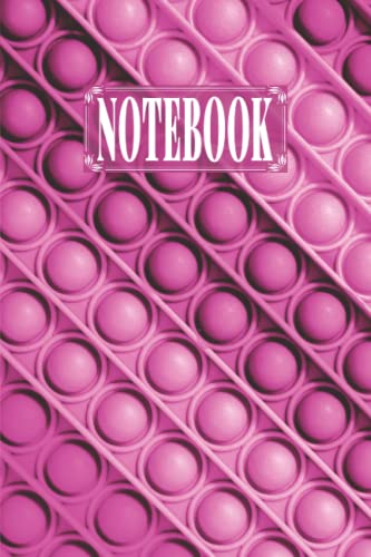Pop-It Notebook For Girls: Pink and Red Pop-it Journal For Kids, Girls ...