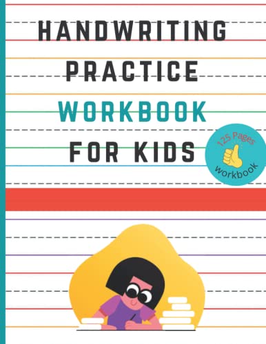 handwriting practice workbook for kids: cursive handwriting workbook ...