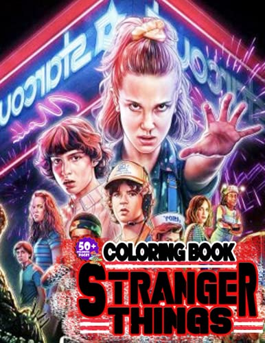 Stranger Things Coloring Book: High Quality Stranger Things ...