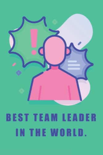 Best team leader in the world, Patterned Note Book Calendar Planner ...