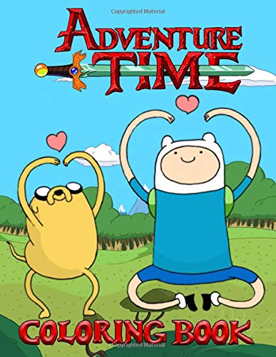 Adventure Time Coloring Book: Explore the Land of Ooo and regions ...